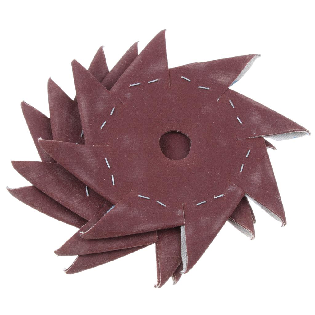 Buy 50 Pieces Octagonal Abrasive Sandpaper Polishing Tool 600 Double ...