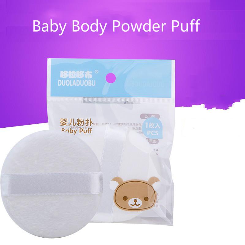 Buy Baby Only Puff Infant Super Soft Ribbon Puff Baby Body Powder Puff ...