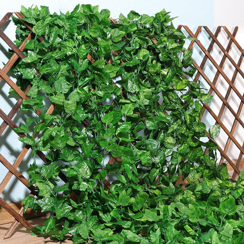 Buy Artificial Hanging Leaf Garland Plants Vine Leaves Fake Creeper ...