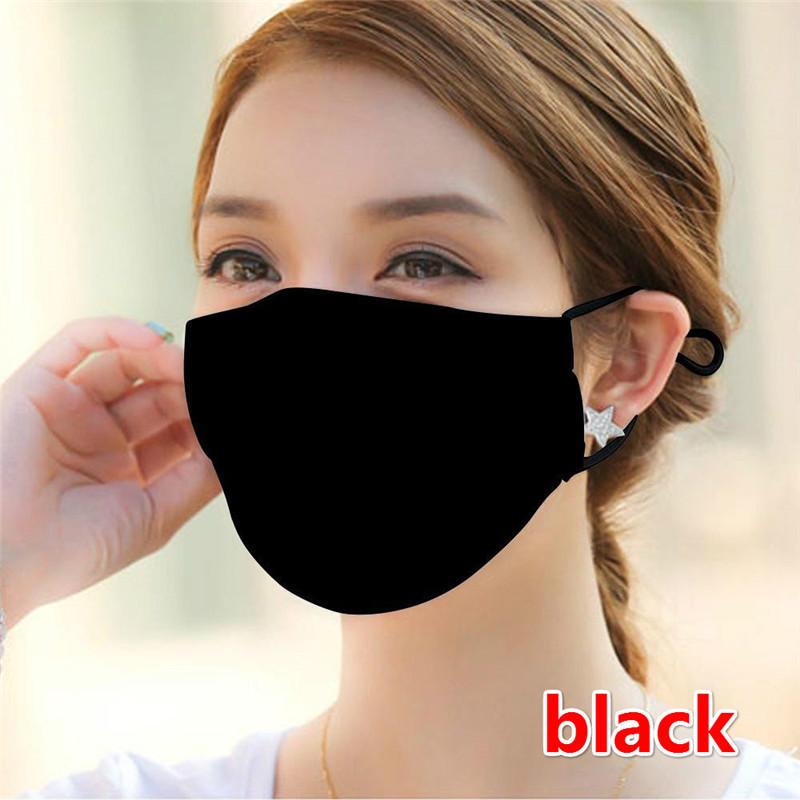 Buy 1 PC Black Cotton Mask Anti Fog Haze Mask with Ten 5-Ply PM2.5 ...