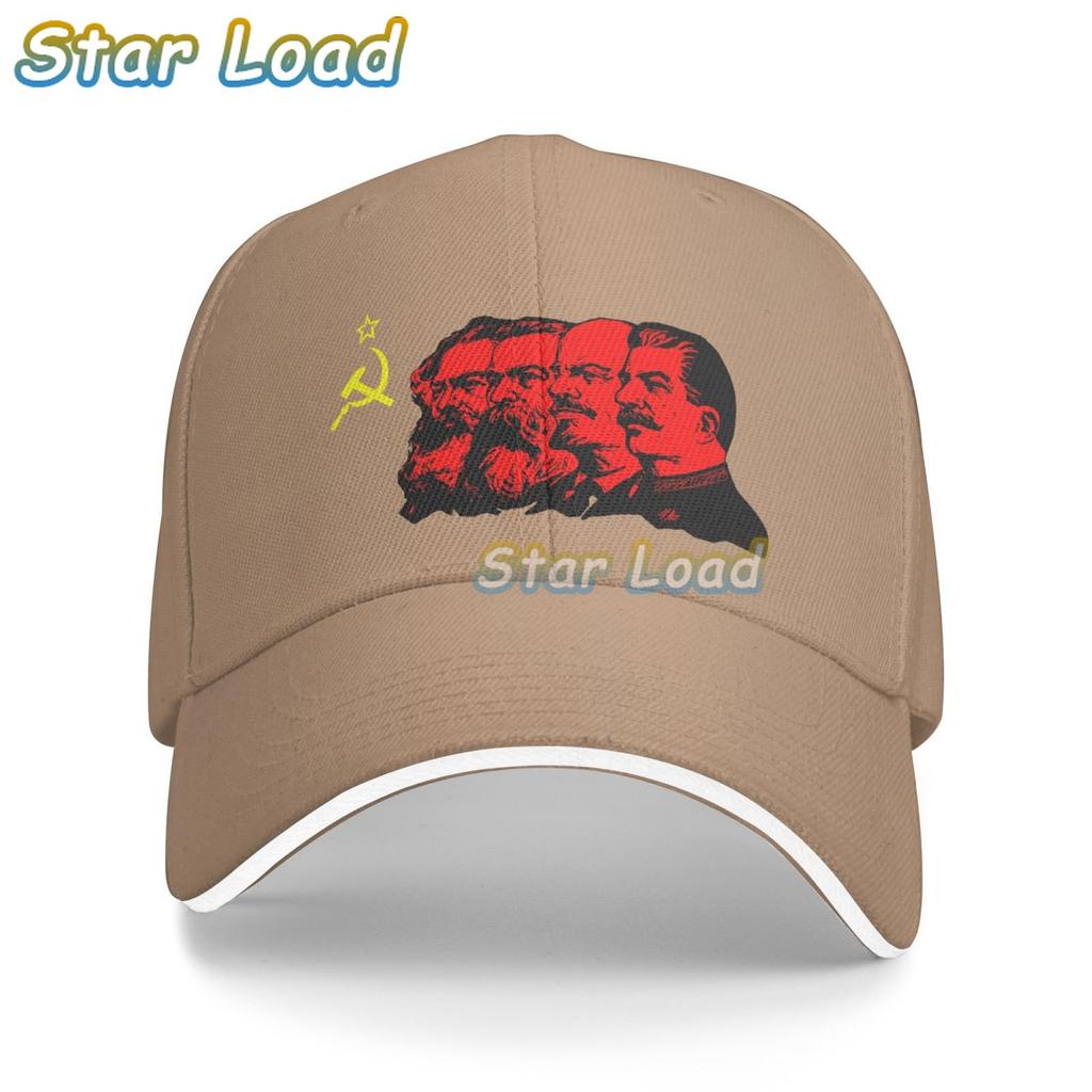Custom Marx Engels Lenin Stalin CCCP USSR Soviet Emblem Logo Baseball ...