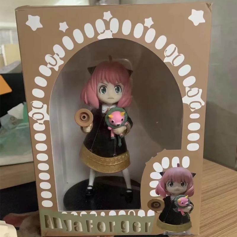 Buy 18CM Anime SPY×FAMILY Anya Forger PVC Figure Collection Toys Doll ...