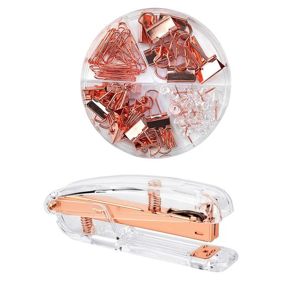 Buy Gold Stapler Edition Metal Manual Staplers 24/6 26/6 Include 100 ...