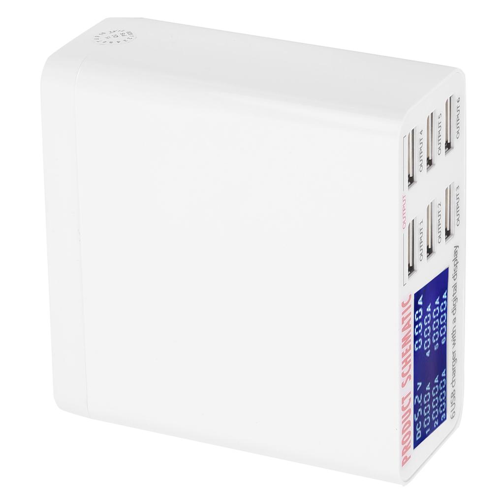 Buy USB Ports Charger Smart Charging Power Supply Adapter 40W EU Plug ...