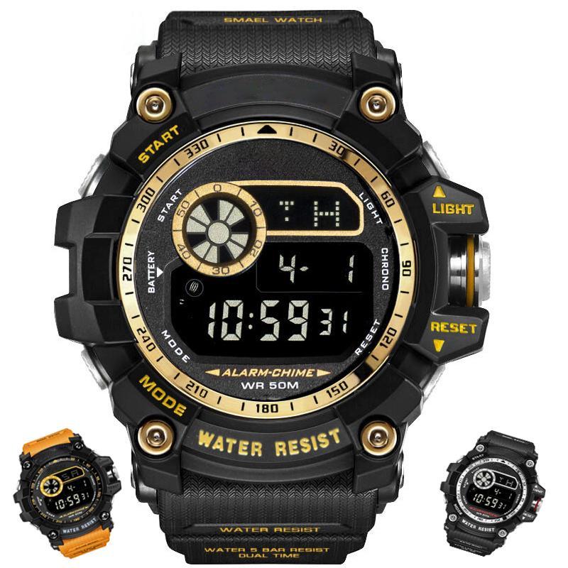 Mens Watches Military Shockproof Outdoor Sports Watch Waterproof Sport ...
