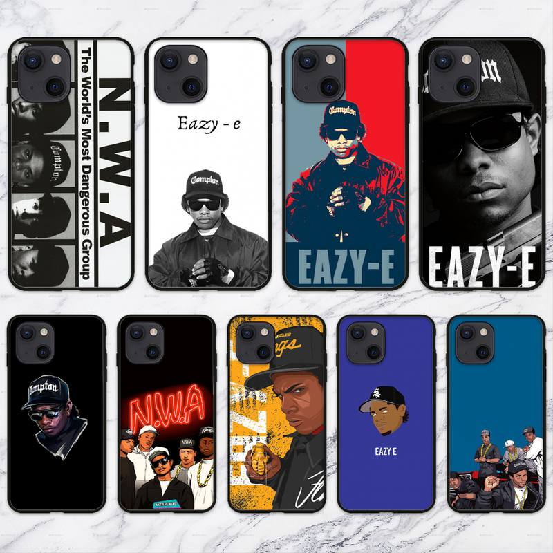 Eazy E NWA Legendary Rapper Phone Case For iPhone 11 12 Mini 13 Pro XS ...
