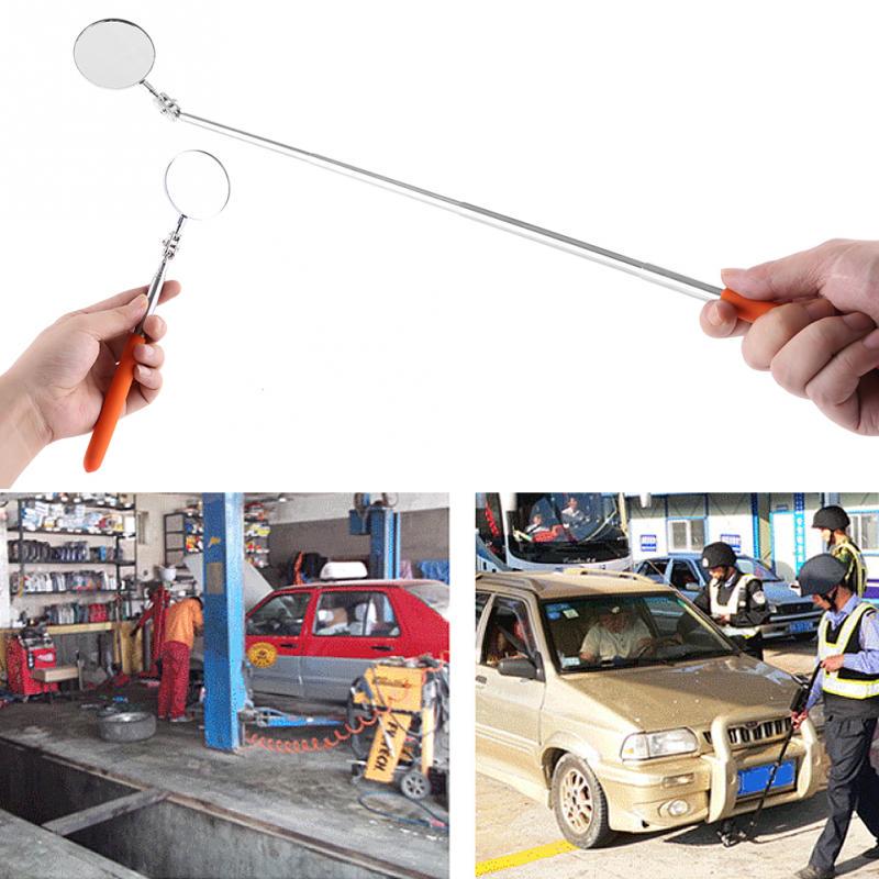Buy Car Telescopic Inspection Mirror Extending Detection Round Lens ...