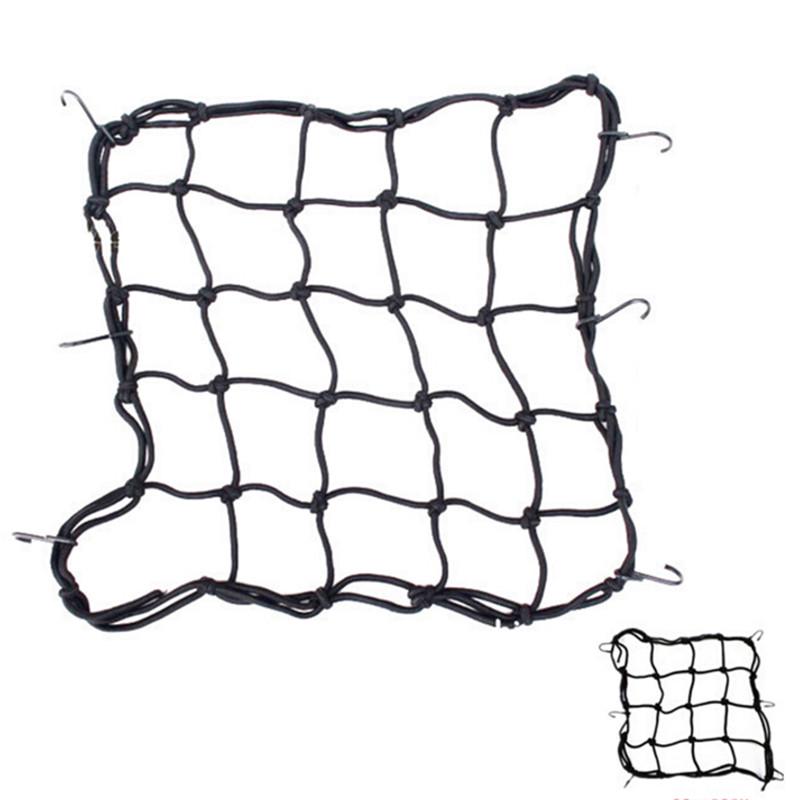 Buy Motorcycle 6 Hooks Hold Down Fuel Tank Luggage Net Mesh Web Bungee ...