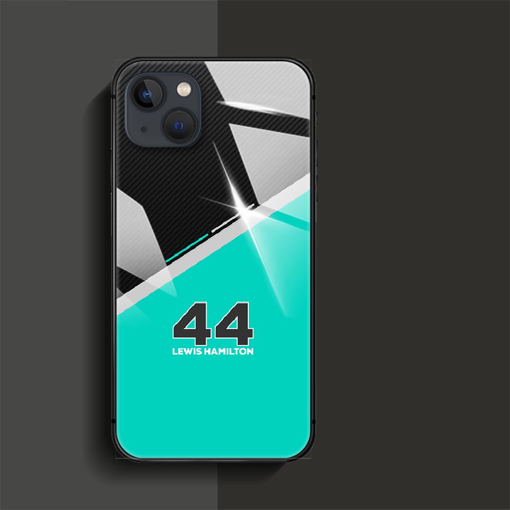 Buy Lewis Hamilton F1 Mobile Phone Case Tempered Glass Cover For Iphone ...