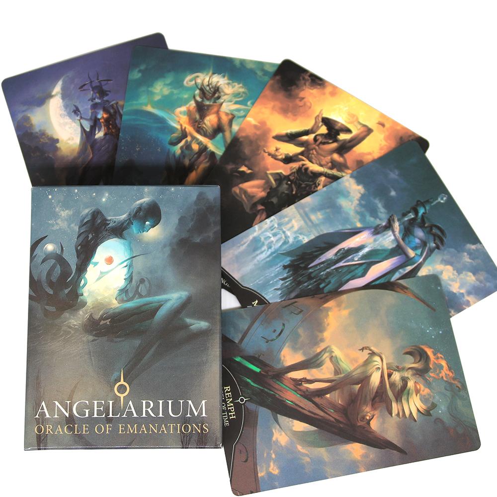 Satın alın Angelarium Oracle of Emanations Cards Game Five languages ...