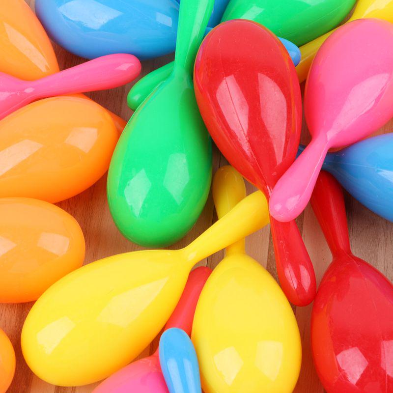 Buy 24pcs Neon Maracas Fiesta Supplies Favors Noisemaker Mexican Party ...