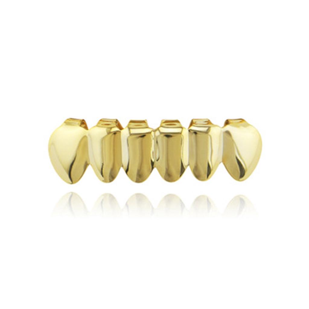 Buy In Petal Electroplate Copper 6 Plating Shiny Grillz Teeth Hip Hop ...