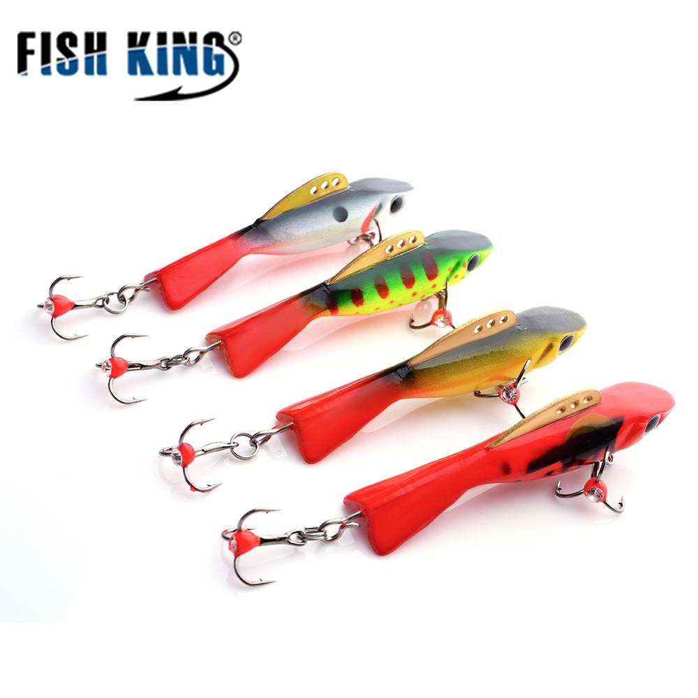 Buy Ice Fishing Lures 4PCS 65mm 17.5g Winter Bait Hard Lure Balancer ...