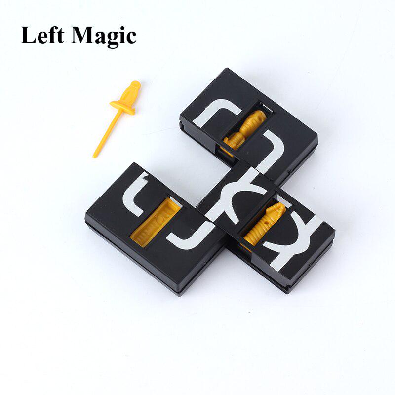 Buy ZigZag Box Magic Tricks Mummy Cut To Three Sections Recovery Magic ...