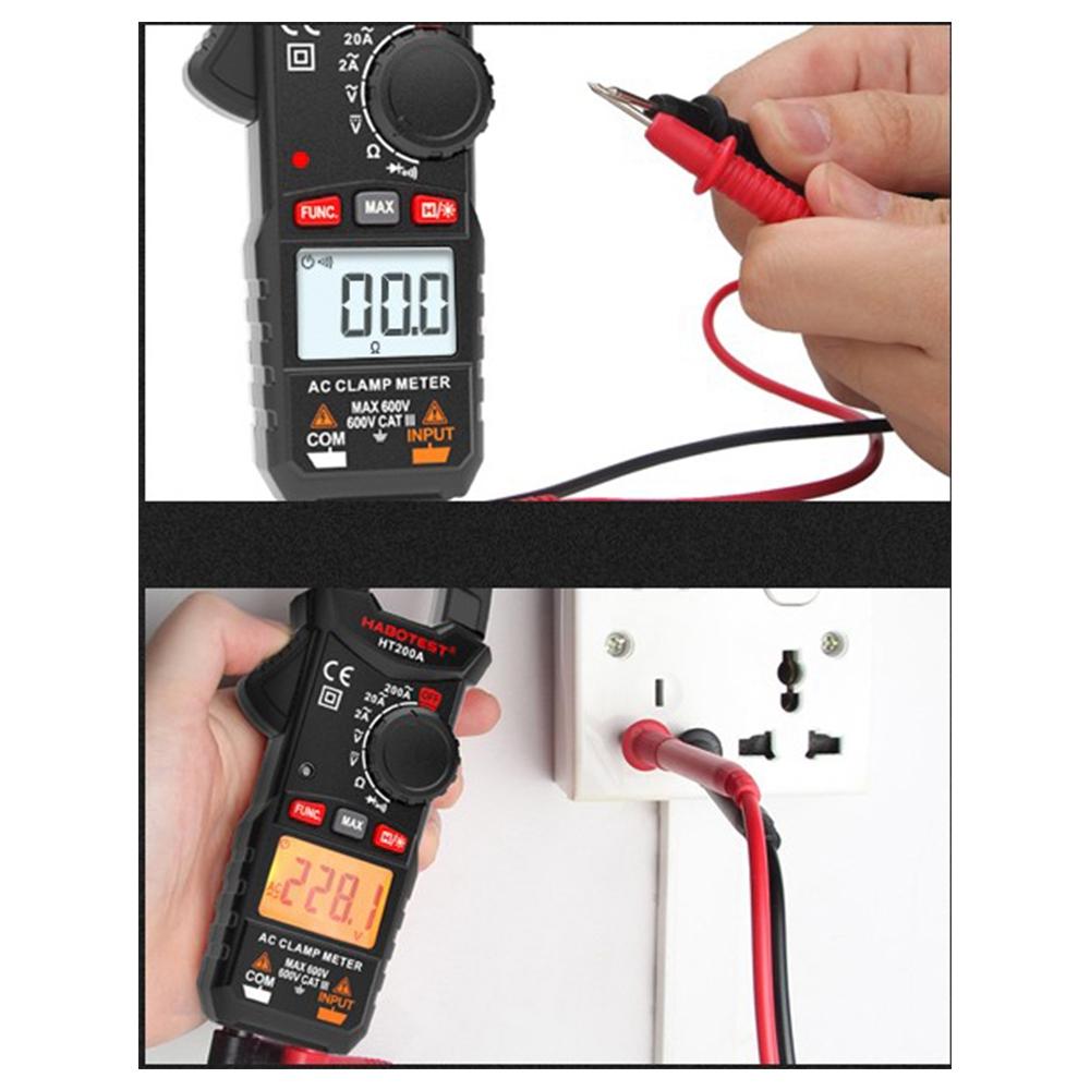 Buy Current Clamp Poke Meter Multimeter Amper Capacitance Pliers ...