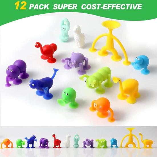 Cheap 1 Set Fun Creative DIY Multicolor Suction Cup Sticky Toys Child ...