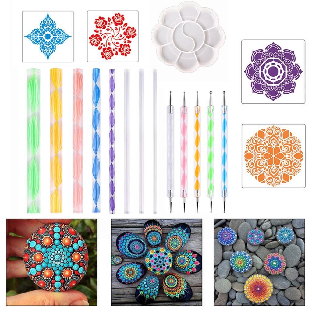 Buy Painting Tool Set Reusable Unique DIY Stippling Equipment Kit at ...
