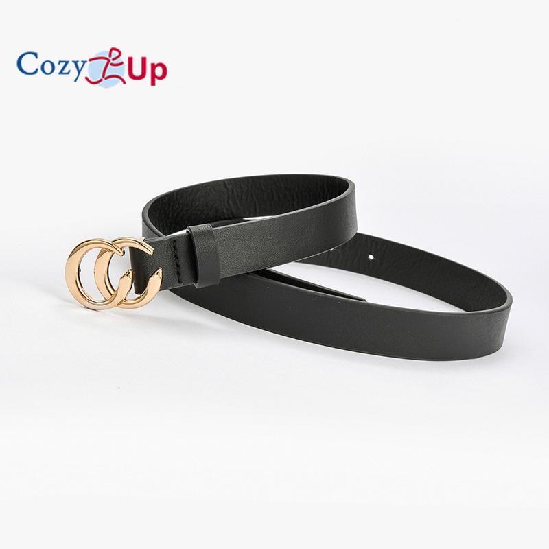 Buy Cozy Up Fashion Double C Belt Student Online Red Couple Casual Belt ...