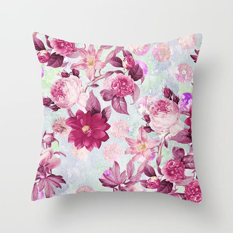 Satın alın Pillowcase Pillow Home Decor Pillowcase Flower Pattern Art ...