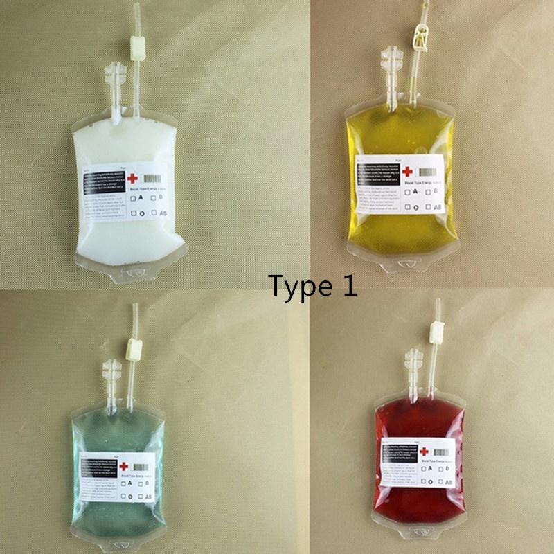 Buy Reusable Blood Energy Drink Bag Halloween Pouch Props Vampire ...