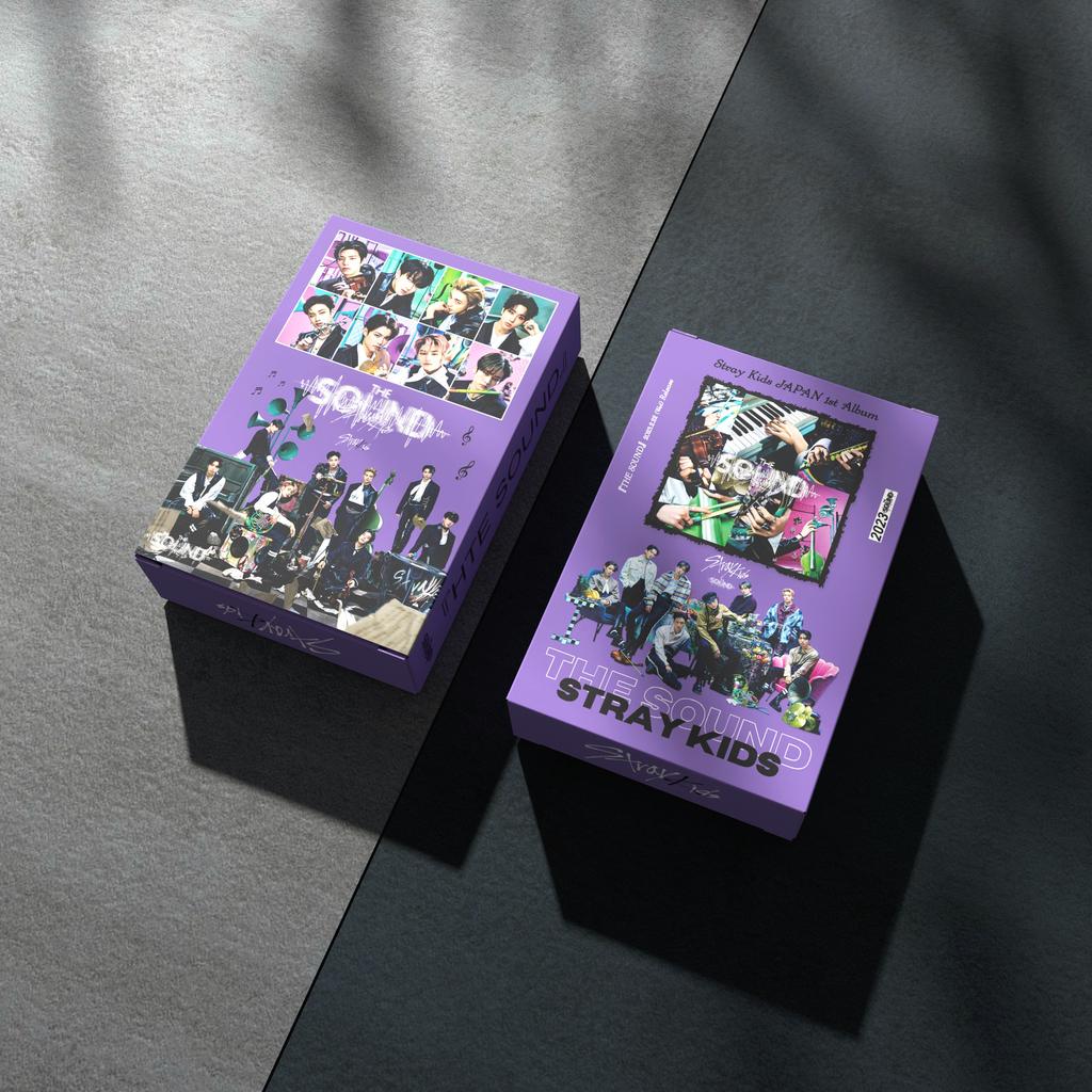 Cheap Kpop Stray Kids The Sound Album Lomo Cards 55 Pieces Stray Kids ...