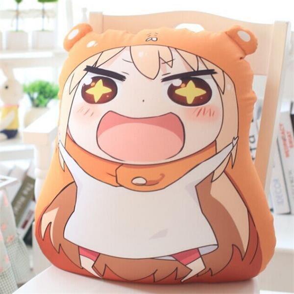 Buy Kawaii Sankaku Head Himouto Umaru Chan Umaru Doma Cosplay Plush ...