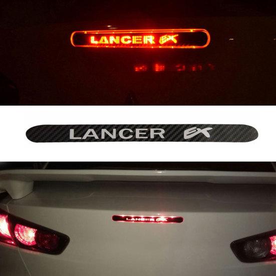 Buy Carbon Fiber Rear Brake Lamp Light Car Stickers Decals for ...