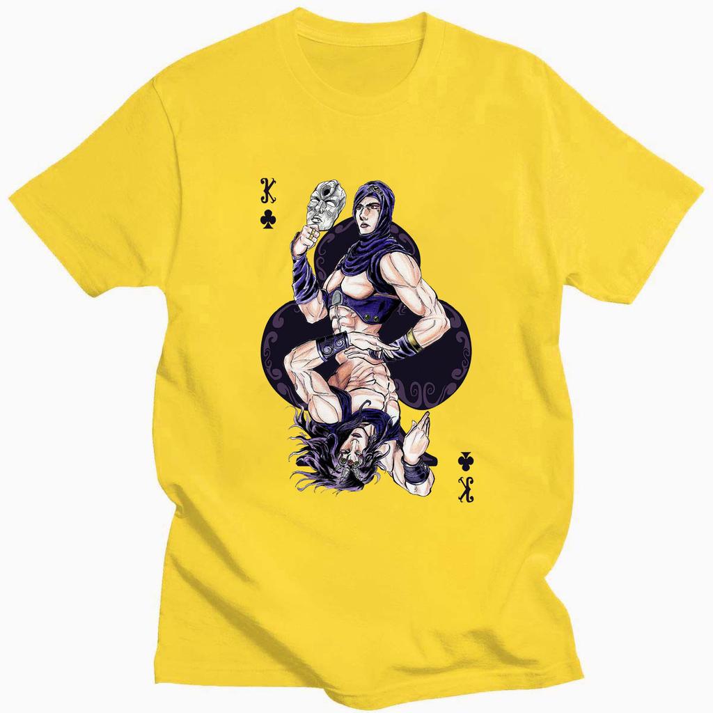 Buy JoJo Bizarre Adventure T Shirt for Men 100% Cotton Fashion T-Shirts ...