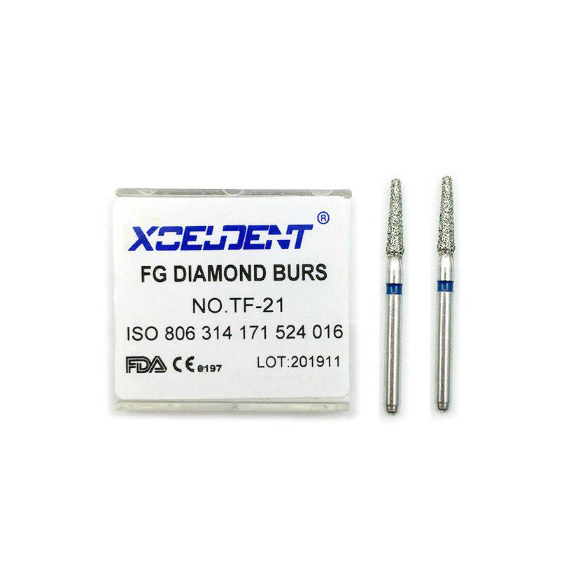 Carbide Finishing Bur 10-Piece Box Dental FG Diamond Burs - For High ...