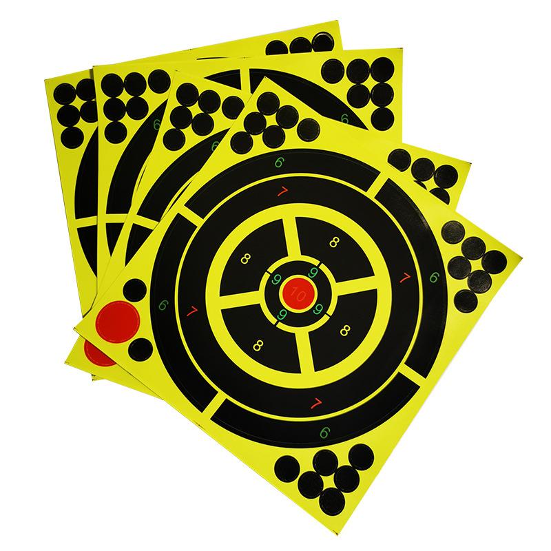 Buy 5Pcs Splatter Flower Objective Targets Stickers Target Aim Shoot at ...