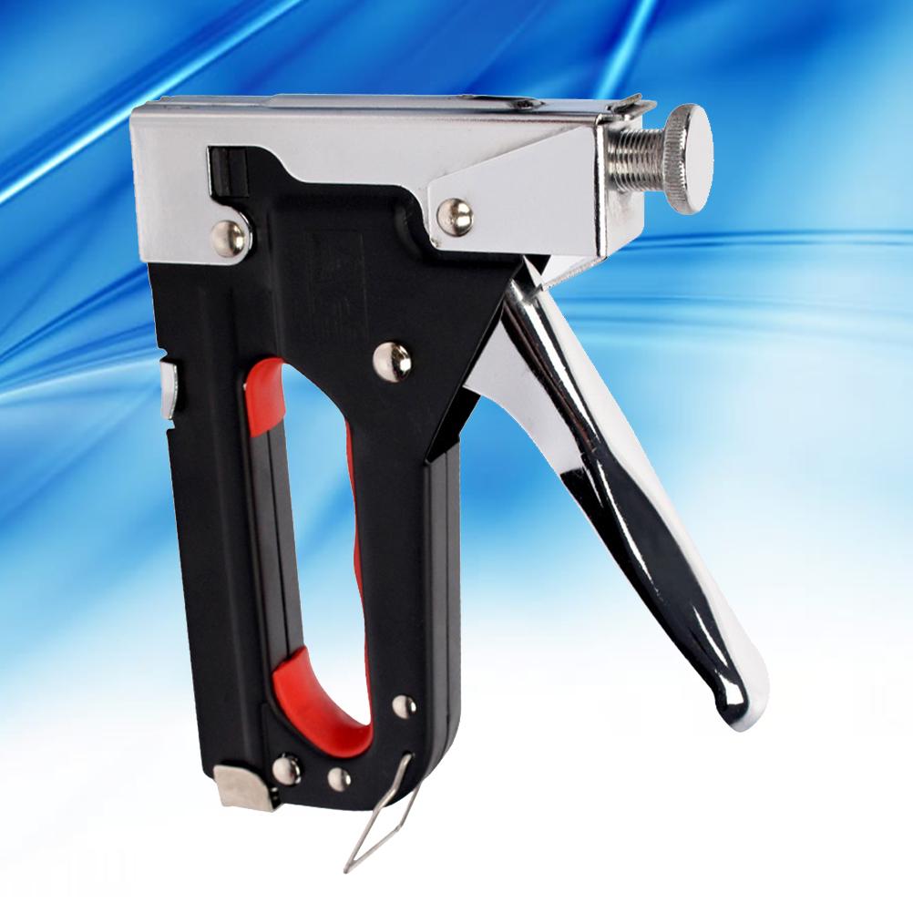 Hand Operated Staple Brad Nailer Tacker Tool for Fixing Furniture ...