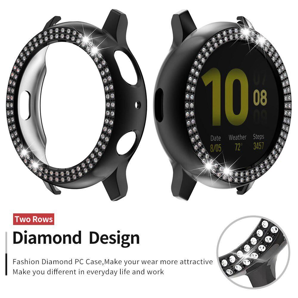 Fashion PC Case For Samsung Galaxy Watch Active 2 Case 40/44mm Frame ...