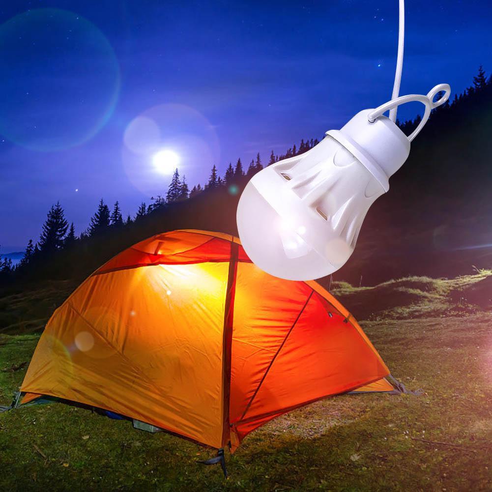 LED Lantern Portable Camping Lamp Mini Bulb 5V USB Student Power Super ...