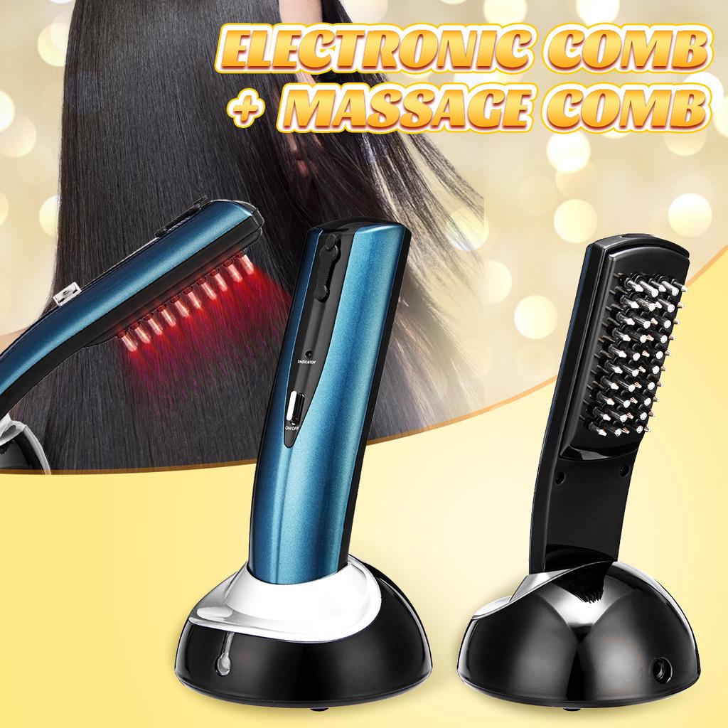 Buy Electric Laser Infrared Stimulator Healthy Hair Growth Care Therapy ...