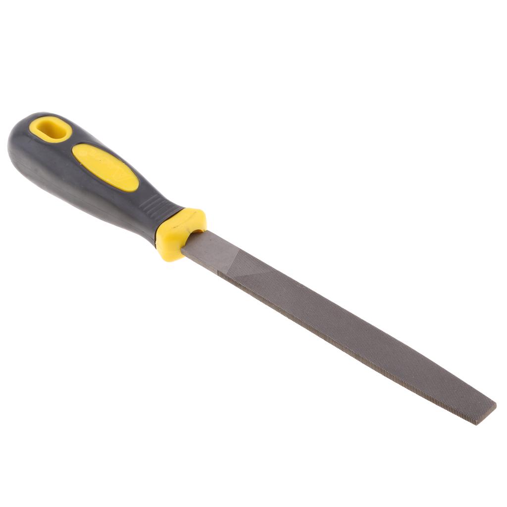 Buy 6 Inch Carbon Steel Mill File Hand Tool for Wood Metal Work at ...