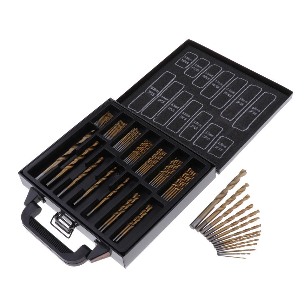 99Pc Multi Purpose Drill Bit Set Hole Saw Cutter Power Tools ...