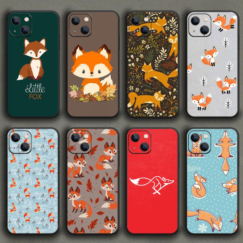 Buy Fox Art Cartoon Cell Phone Case Cover For IPhone Samsung Galaxy ...