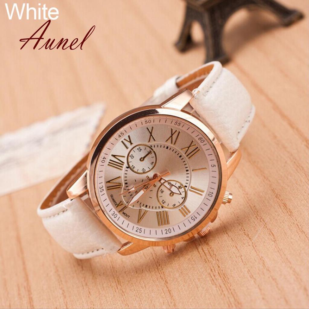 Buy Woman Roman Digital Analog Quartz Round Case Watch at affordable ...