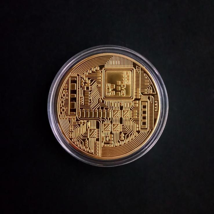 Buy Physical Gold Plated Bitcoin Coin Collectible BTC Art Collection ...