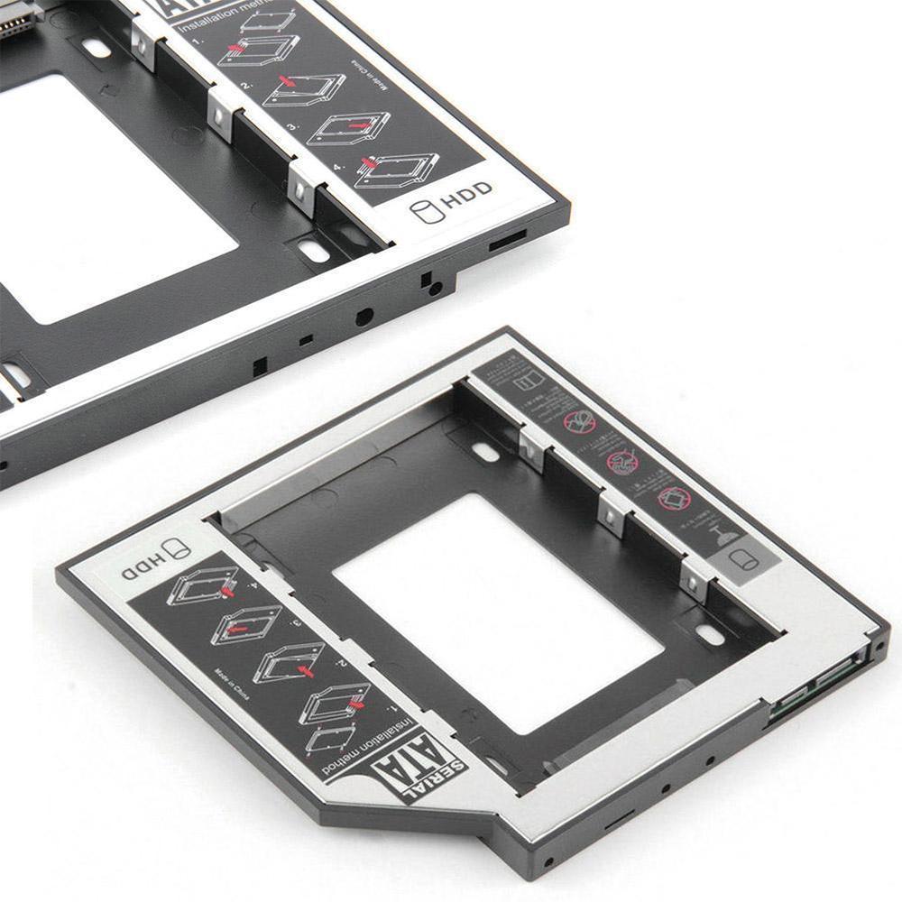 9,5 mm Universal SATA 2 HDD SSD Festplatte Caddy für CD/DVD-ROM ...
