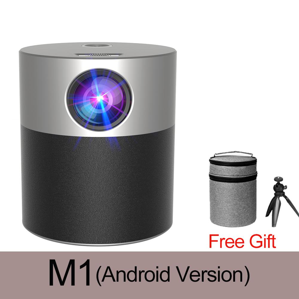 Buy Fashion M1 Mini Projector Full HD 1080P Android 9 LED Beamer ...
