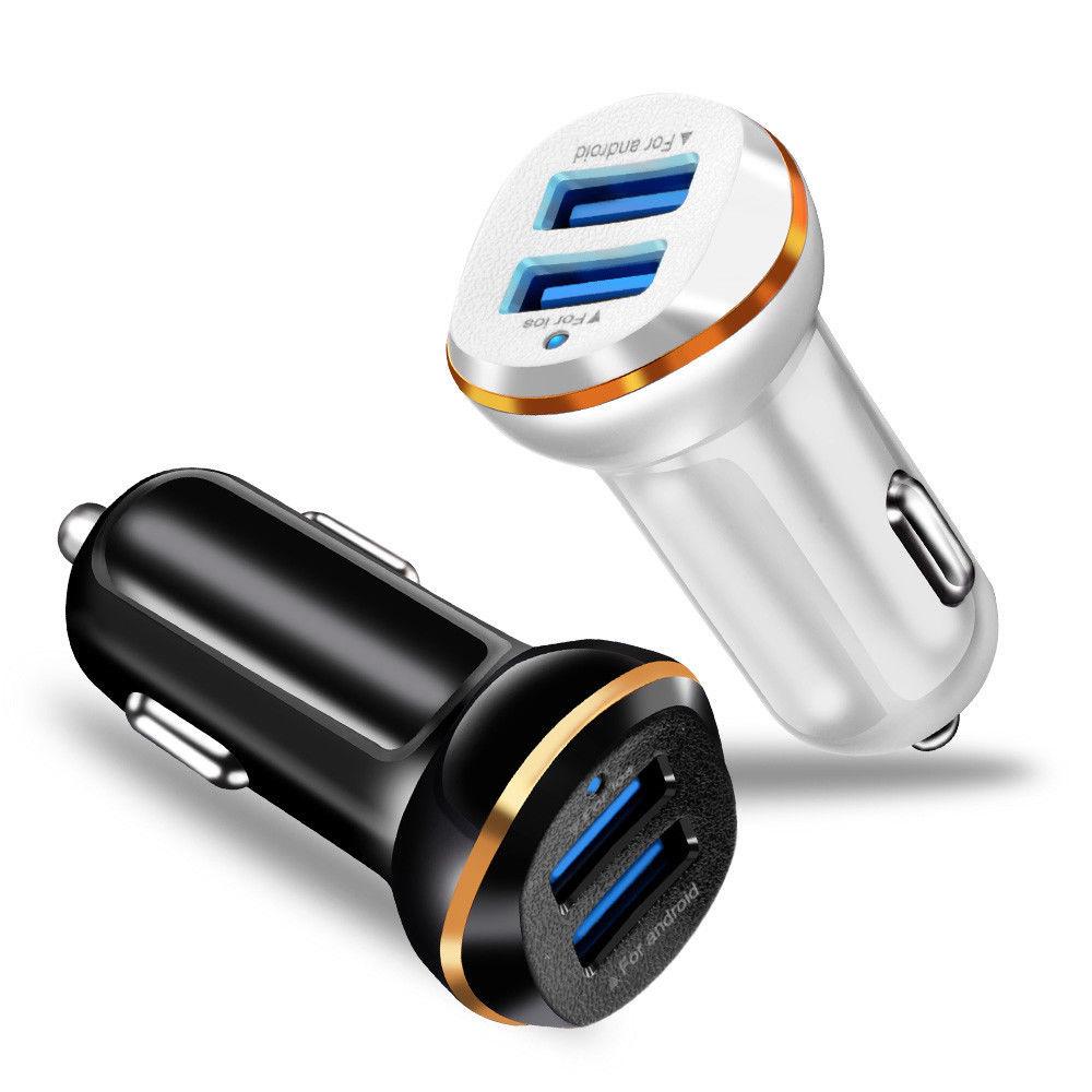 Buy Universal Dual USB Car Charger 3.1A Adapter Quick Charging For ...