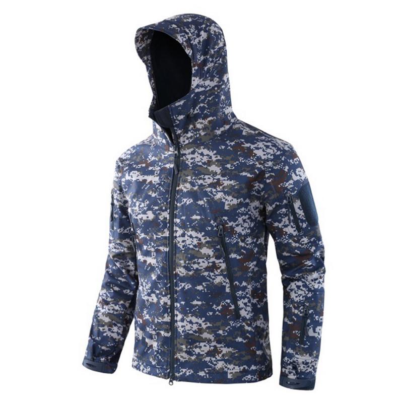 Buy Men Outwear Military Tactical Jacket Men Waterproof Coat Camouflage ...