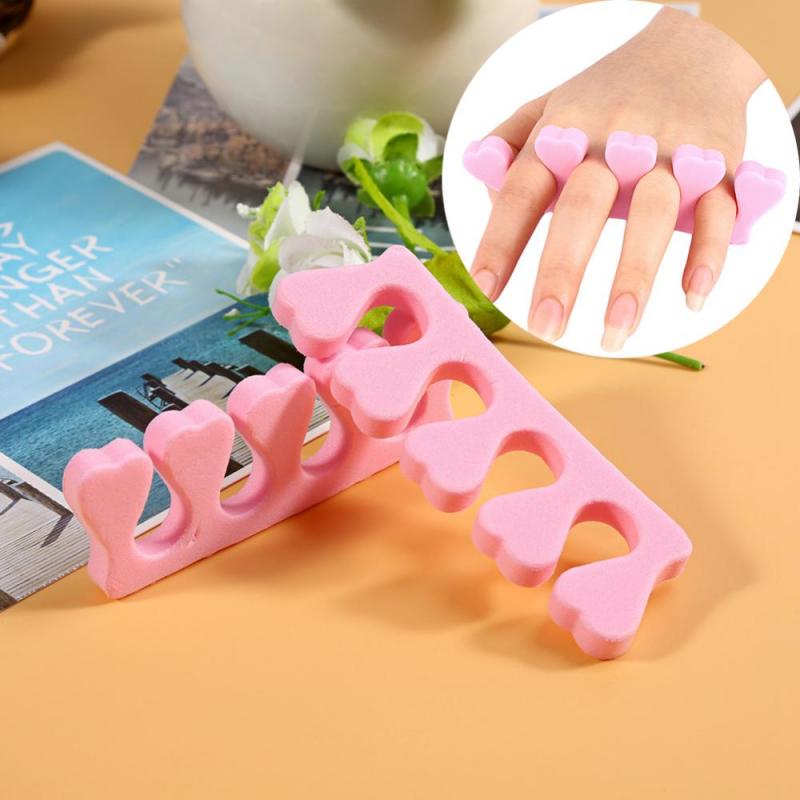 Buy Soft Sponge Foam Finger Toe Separator Nail Art Salon Pedicure ...