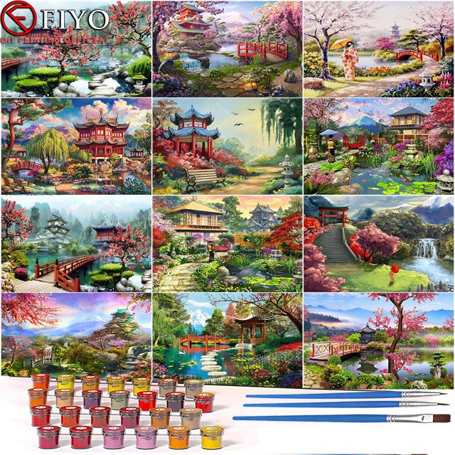 40x50cm Malen nach Zahlen für Erwachsene, DIY, einzigartiges Geschenk, Ölgemälde nach Zahlen ...