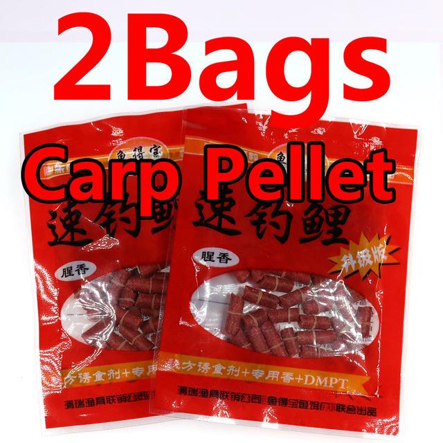 Cheap 2 Bags Fishing Pellet Bait for Carp / Grass Carp / Pan Fish Blue ...