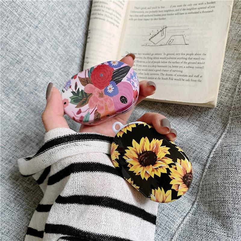 Buy Luxury Marble Leopard Floral Earphone Case for Xiaomi Redmi Airdots ...