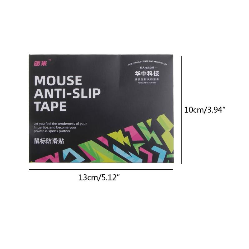 Buy 13x10mm Mouse Skin Mouse Anti-slip Tape Mouse Skates Side Stickers ...
