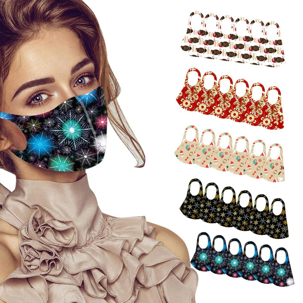 Buy Print Mouth Masks for Protection Face Mask Washable Earloop Mask at ...