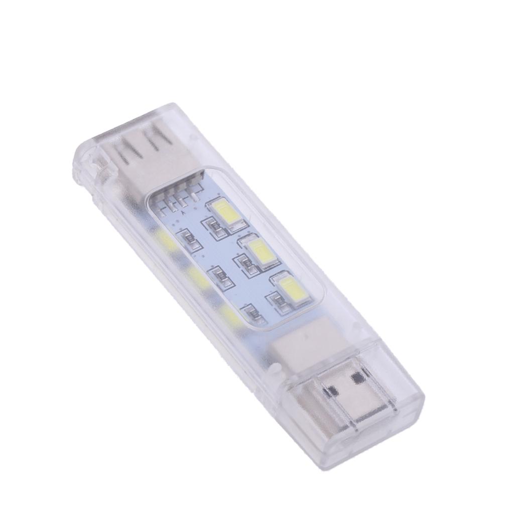 Buy Portable Mini USB Powered LED Light Bar 12 LEDs Night Lamp Support ...
